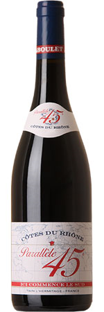 Côtes du Rhône Rouge 'Parallele 45' 2018 Paul Jaboulet Aîné, France ...
