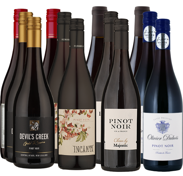 Pinot Noir 12 Bottle Red Wine Case
