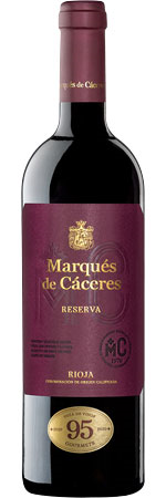 Rioja Reserva 2015 Marqués de Cáceres - Majestic Wine