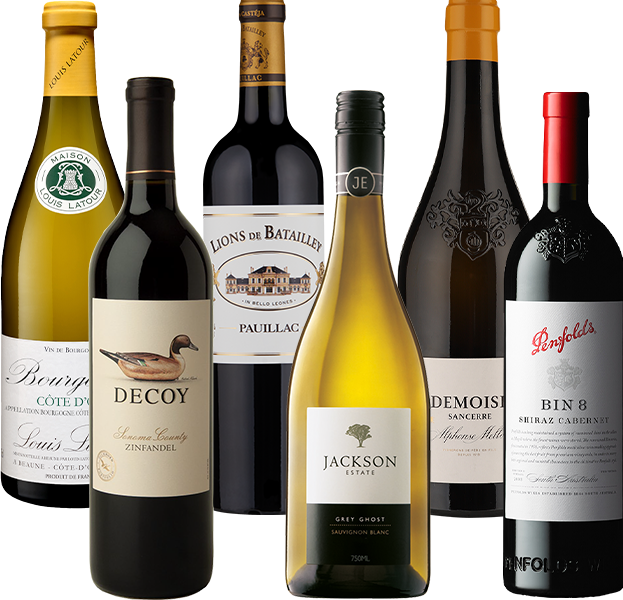 Festive Fine Wine 6 Bottle Mixed Wine Case