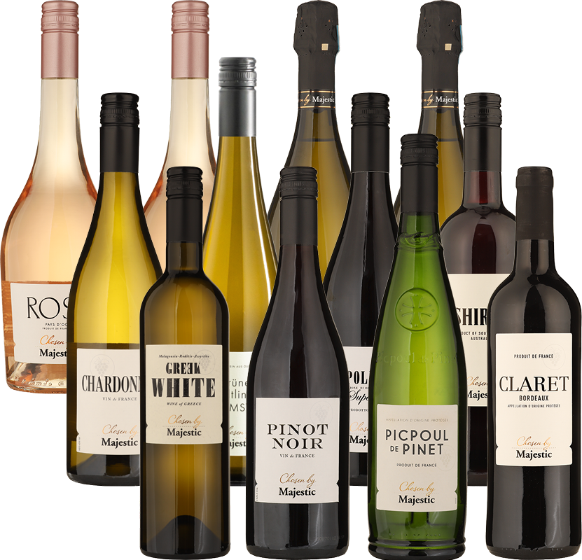 Chosen By Majestic 12 Bottle Mixed Wine Case