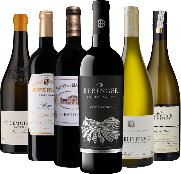 Fine Wine 6 Bottle Mixed Wine Case