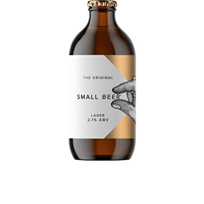 Small Beer 'The Original' Lager 2.1% 6x350ml Bottles
